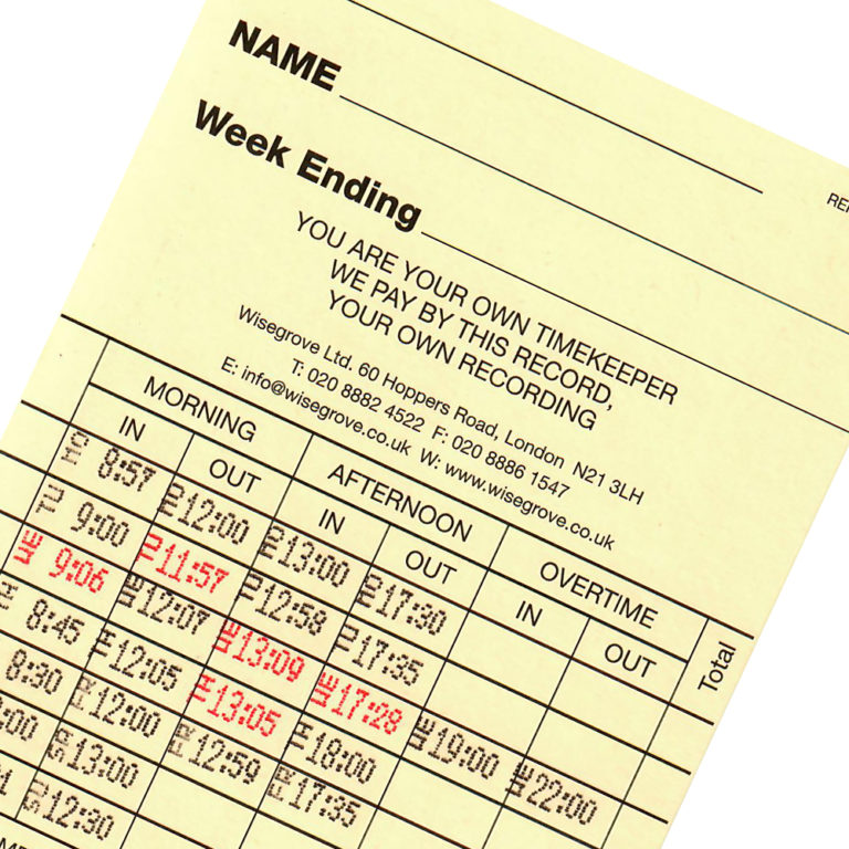 Clocking In Machines | Traditional Clocking Machines | Clocking Cards